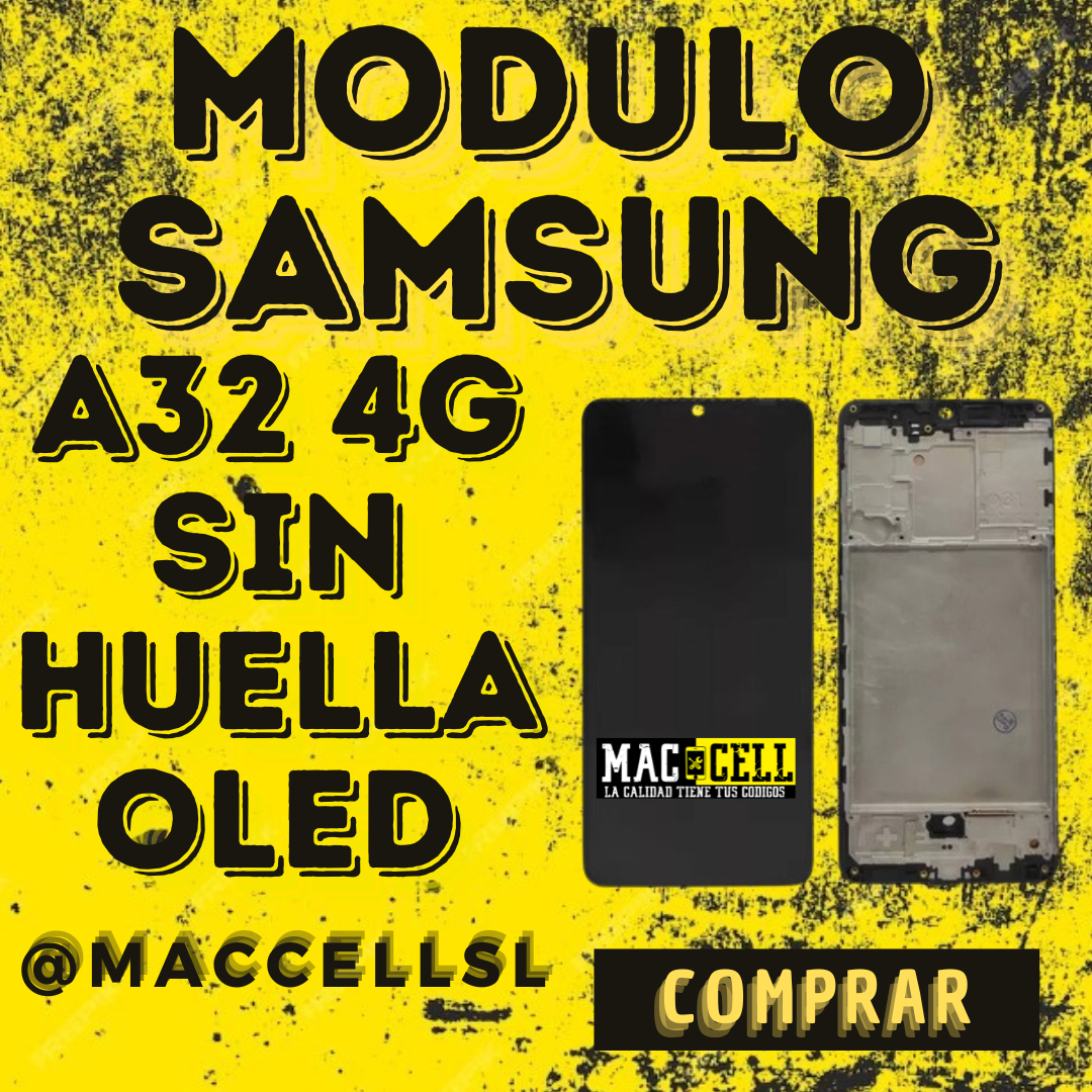 Modulo Samsung A32 Oled Sin Huella T20 - MACCELL